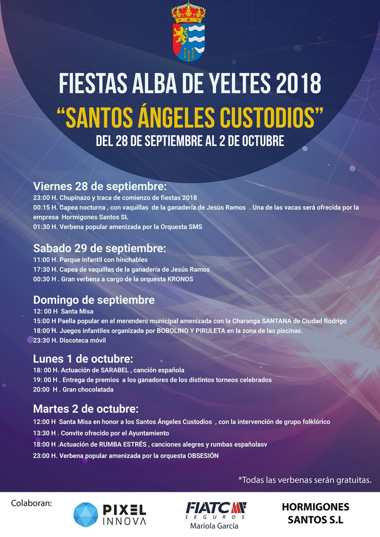 Fiestas Alba de Yeltes 2018 - Alba de Yeltes